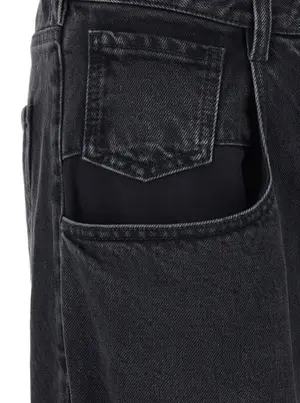 MAISON MARGIELA Relaxed Fit Straight Jeans With Large Pockets
