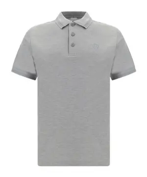 Burberry Logo Embroidered Short-sleeved Polo Shirt