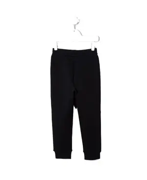 Emporio Armani Side-stripe Cotton-blend Track Pants - Navy Blue