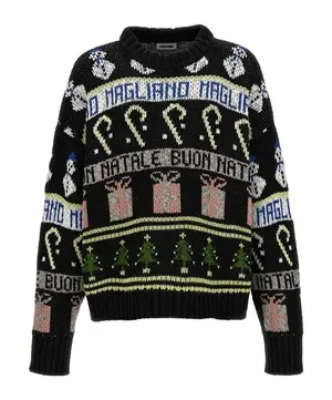 MAGLIANO Buone Feste" Knitted Sweater