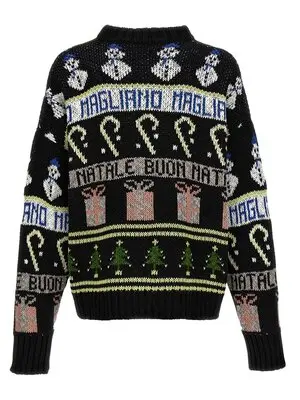 MAGLIANO Buone Feste" Knitted Sweater