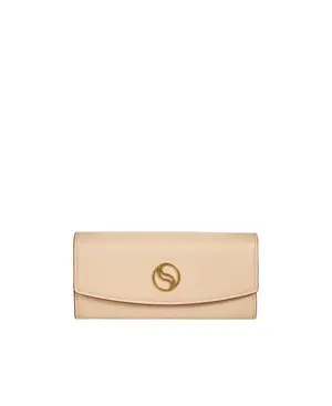 Stella McCartney Logo Wallet - Nude