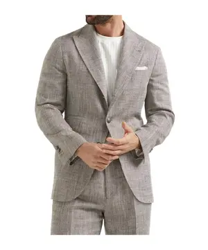 Brunello Cucinelli Chevron Blazer