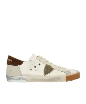 Philippe Model Lace-up Casual Sneakers - Nude