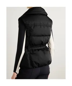 Moncler Hallaine Zip-up Gilet - Black