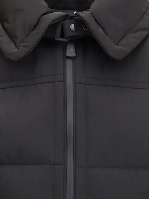 Moncler Hallaine Zip-up Gilet - Black