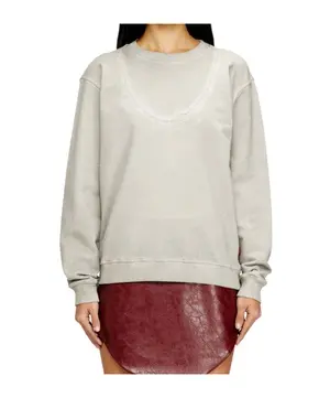 DIESEL® F-normy Sweatshirt - Light Gray