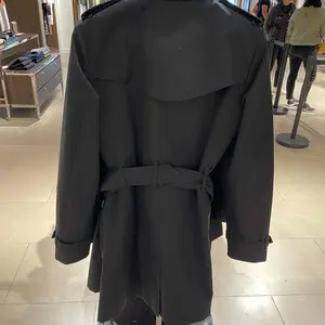 Burberry Double-breasted Trench Coat - Black