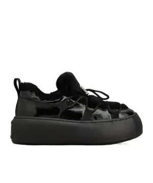 ROGER VIVIER Viv' Up Sneakers With Crystal Buckle