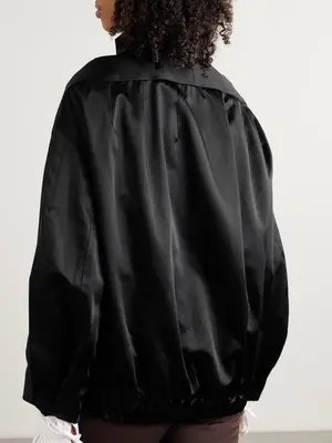 Dries Van Noten Oversized Bomber Jacket - Black