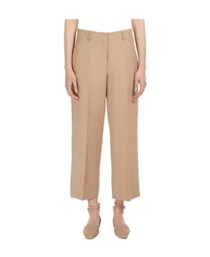Max Mara Logo Casual Pants - Nude