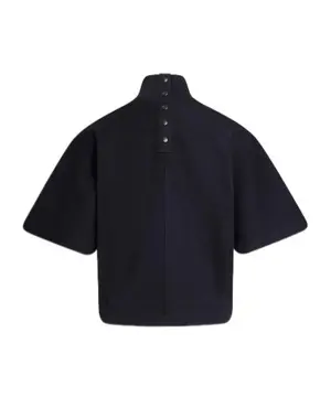 Alaïa Ribbed High Neck T-shirt