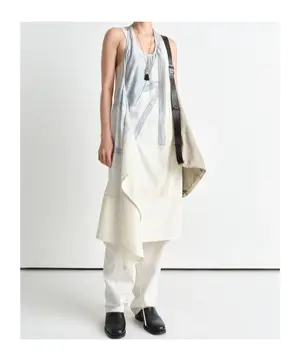 LEMAIRE Flag Shoulder Bag - Linen