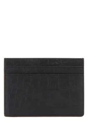 Saint Laurent Logo Plaque Cardholder