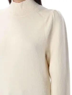 Isabel Marant Étoile Turtleneck Puff-sleeve Jumper