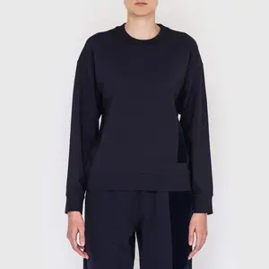 Emporio Armani Round Neck Long Sleeve Sweater