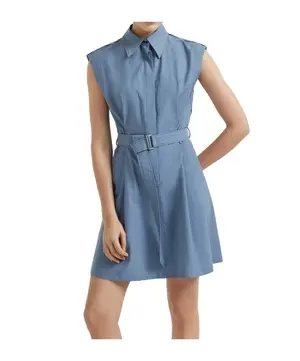 Brunello Cucinelli Belted Shirt Dress
