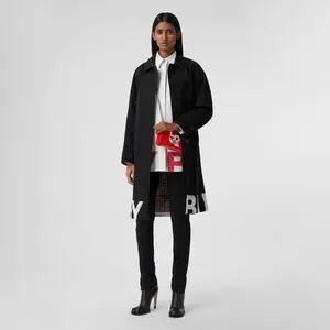 Burberry Mini Lola Love-motif Towelling Bag
