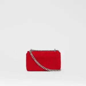 Burberry Mini Lola Love-motif Towelling Bag