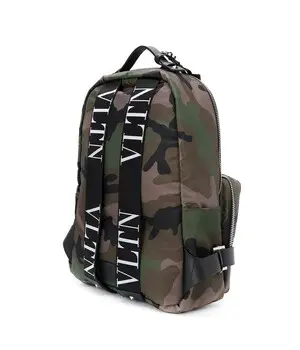 Valentino Garavani Camouflage Pattern Backpack