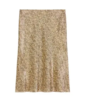 Celine Hobble Skirt In Silk Georgette - No