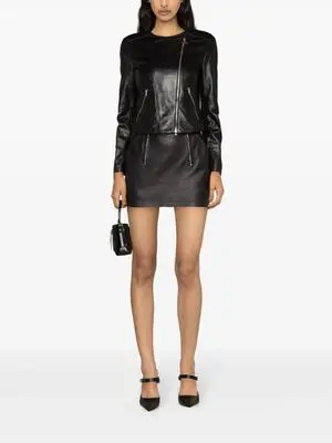 Patrizia Pepe Asymmetrical Zip Jacket