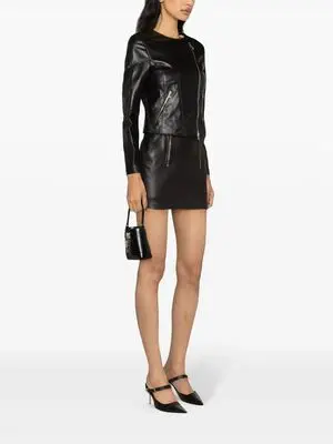 Patrizia Pepe Asymmetrical Zip Jacket