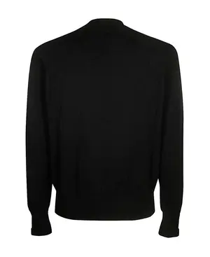 TOM FORD Round-neck Knitted Pullover - Black