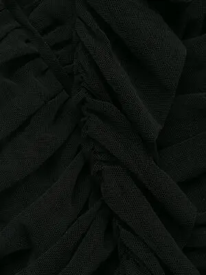 Dolce & Gabbana Ruched Midi Dress