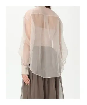 Brunello Cucinelli Floral Embellished Long-sleeve Shirt