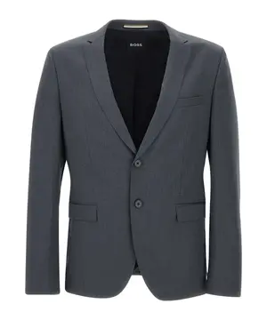 Hugo Boss Peak-lapel Wool Blazer