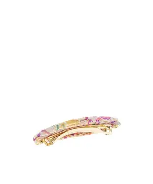 Etro Logo Hair Barrette - Yellow