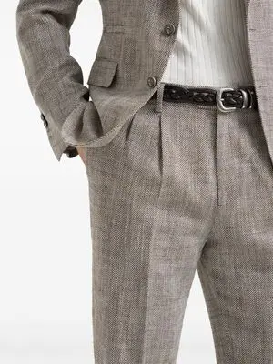 Brunello Cucinelli Tailored Straight-leg Trousers