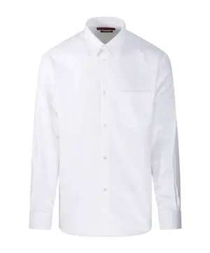 Gucci Collared Long-sleeve Shirt