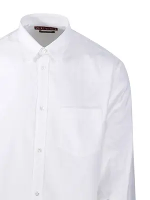 Gucci Collared Long-sleeve Shirt