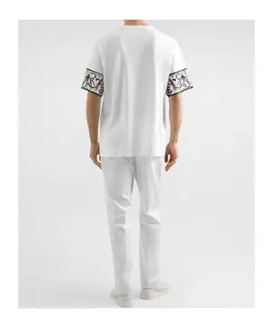 Dolce & Gabbana Dolce Gabbana Majolica Printed Short-sleeved T-shirt