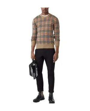 Burberry Slim-fit Chino Pants - Black