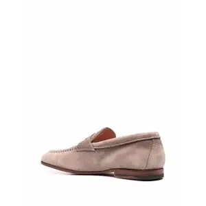 Santoni Slip-on Loafers - Brown