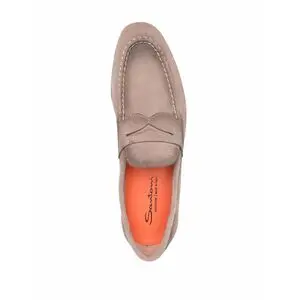 Santoni Slip-on Loafers - Brown