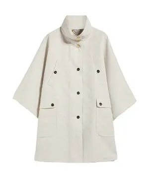 Max Mara Monogrammed Button-up Coat