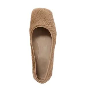 THE ROW Square Toe Ballet Flats
