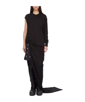 Rick Owens Asymmetrical Gown