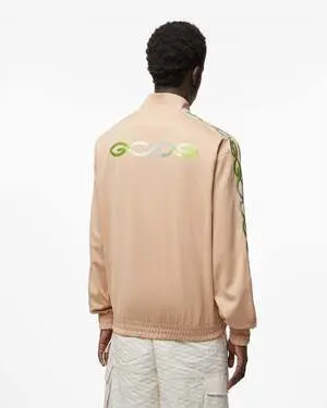 Gcds Zipped Sweatshirt - Nude