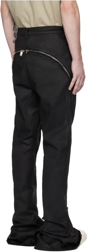 Rick Owens Bolan Banana Stretch Denim Jeans - Black