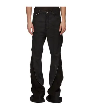 Rick Owens Bolan Banana Stretch Denim Jeans - Black