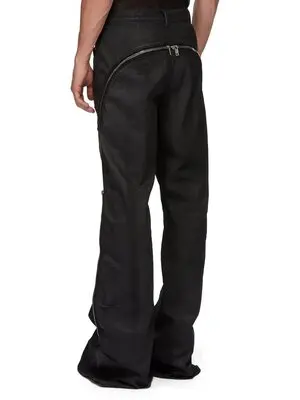 Rick Owens Bolan Banana Stretch Denim Jeans - Black