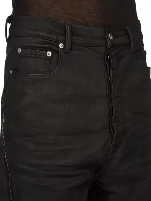 Rick Owens Bolan Banana Stretch Denim Jeans - Black