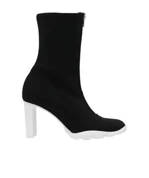 Alexander McQueen Scuba Front Zip Ankle Boots