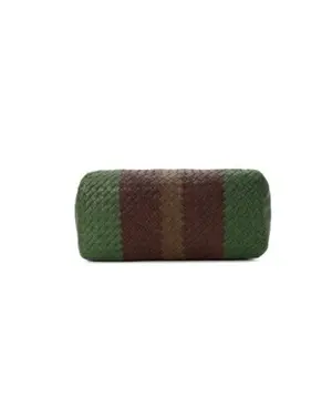 Bottega Veneta Woven Leather Handbag With Shoulder Strap