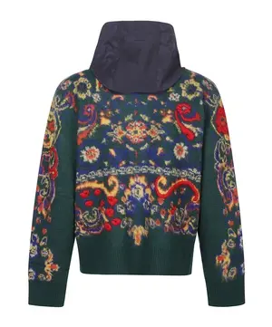 Sacai Patchwork Hooded Jacket